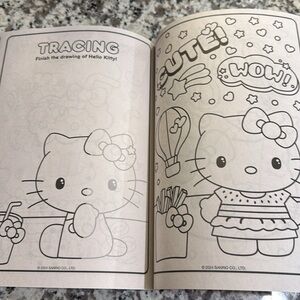 Hello Kitty | Other | Hello Kitty Jumbo Coloring And Activity Book ...